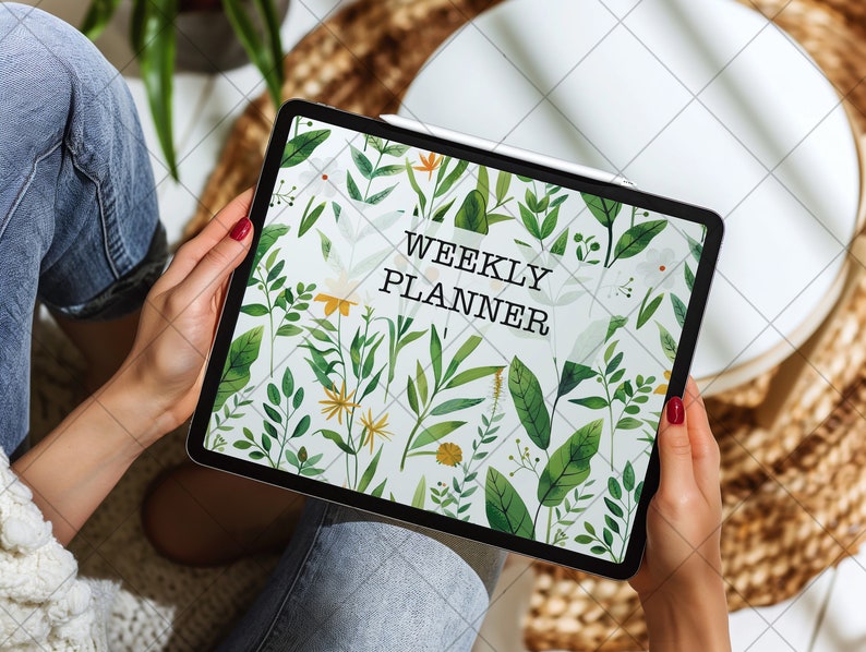 IPad White Screen Mockup PSD, PSD Smart Object, Aesthetic iPad Mock Up ...