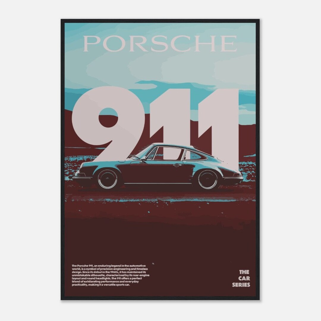 Porsche 911 | Poster | Print | Digital Print | Porsche - Etsy