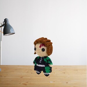 Tanjiro Amigurumi Crochet Pattern – Easy PDF Tutorial, Demon Slayer ...