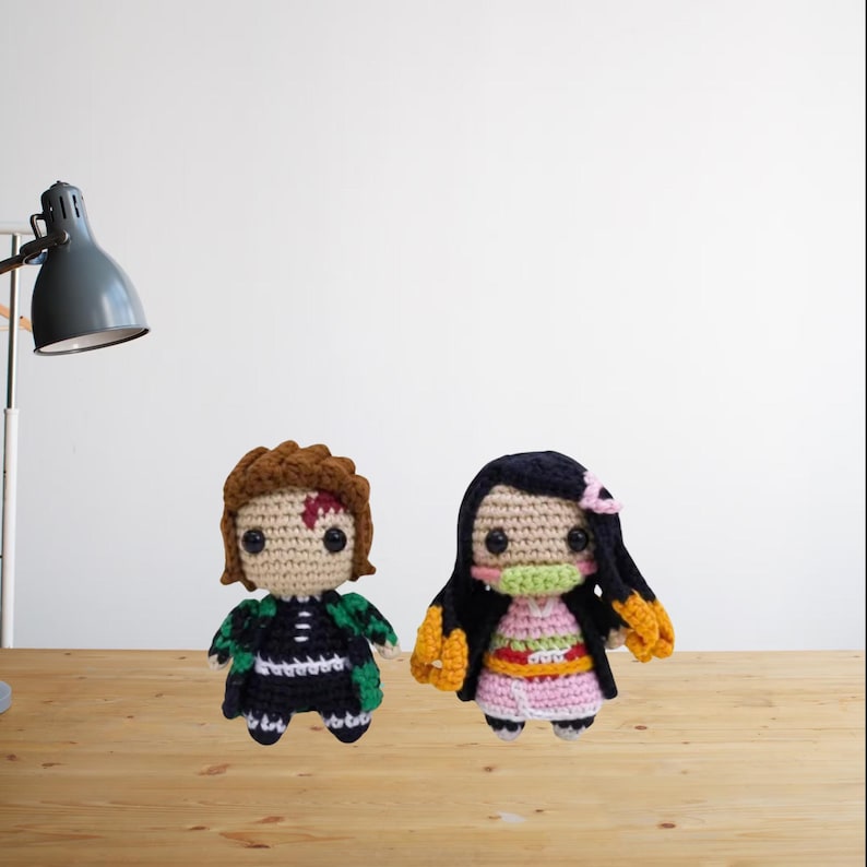 Demon Slayer Squad Amigurumi Crochet Pattern Bundle – Easy PDF Tutorials for Tanjiro, Zenitsu ...