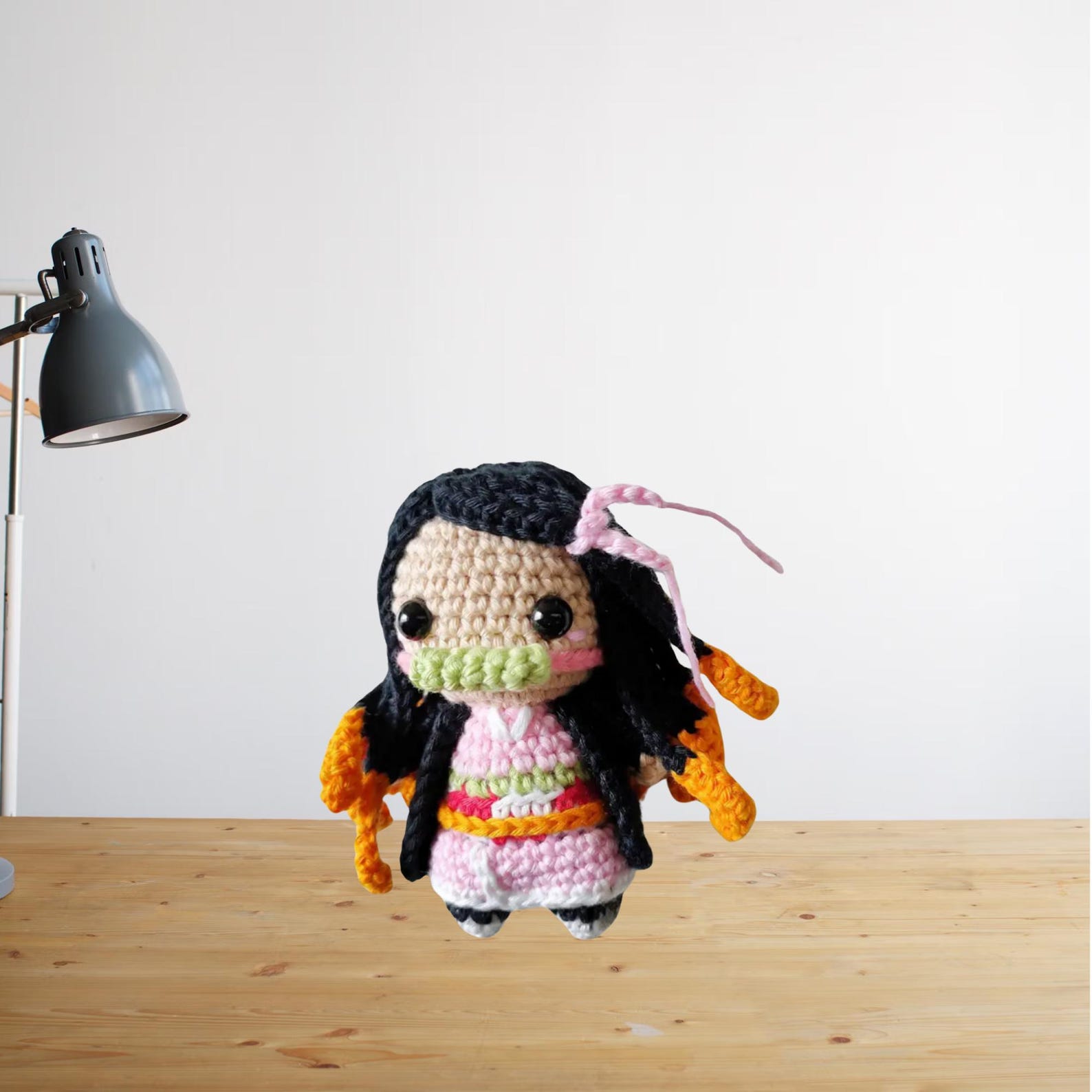 Nezuko Amigurumi Crochet Pattern – Easy PDF Tutorial, Demon Slayer ...