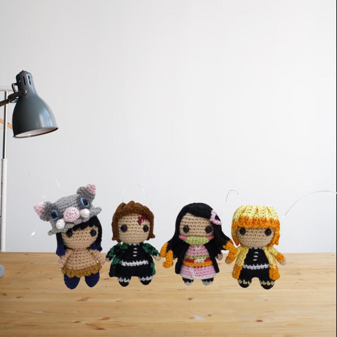 Demon Slayer Squad Amigurumi Crochet Pattern Bundle – Easy PDF ...