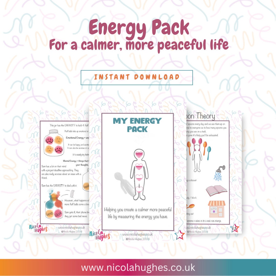 Energy Pack | Energy Tips | Counsellor Resources | Handouts for ...