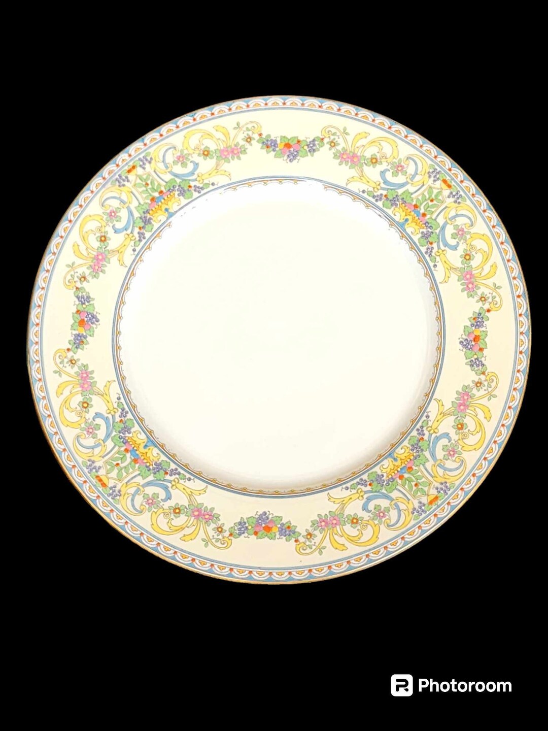 Lenox Renaissance Dinner Plate - Vintage - Etsy