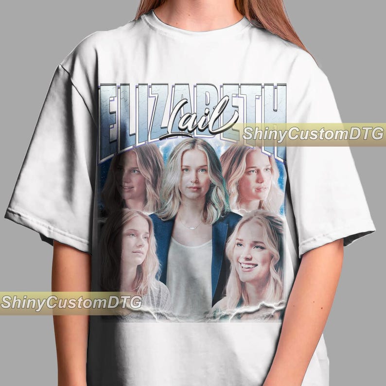 Elizabeth Lail Shirt American Actresses Shirt Vintage Bootleg ...