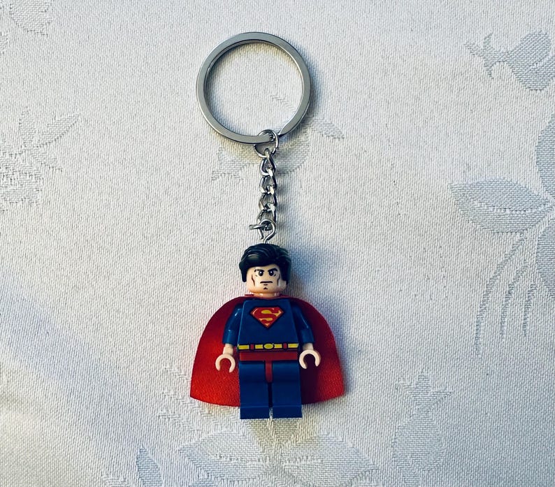 Anime & Superhero Minifigure Keychains - Etsy New Zealand