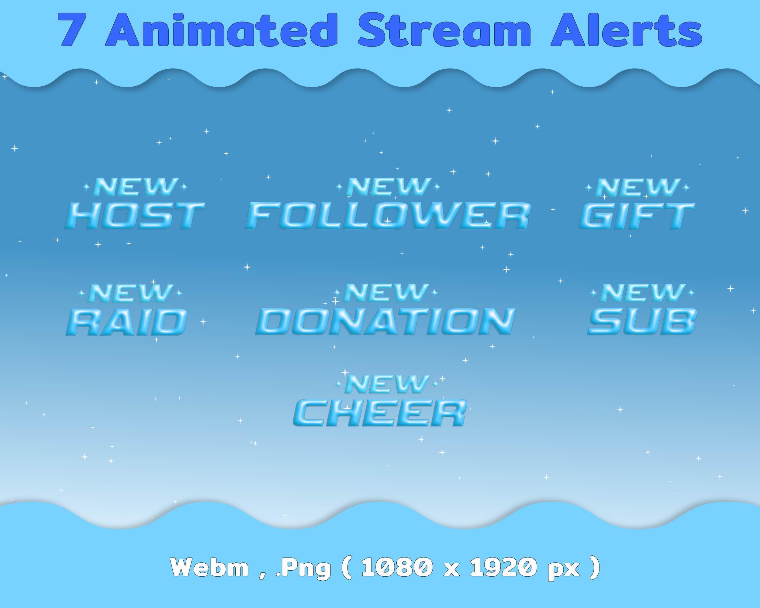 Y2K Animated Stream Pack: Tiktok/obs Vertical Overlays (instant ...