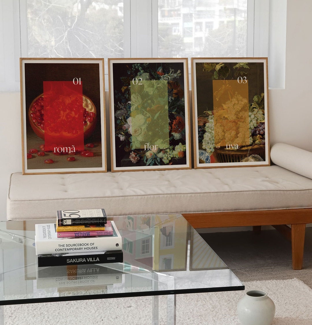 Digital Art Prints, 3 Set Posters, Wall Art Prints, Art Decor ...