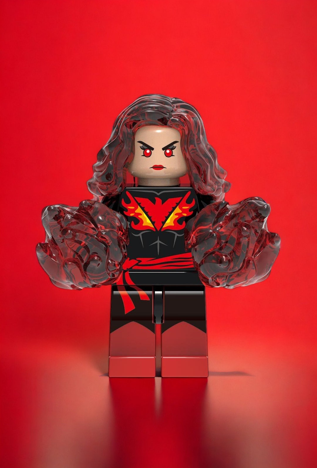 LEGO Dark Phoenix Minifigure Marvel - Etsy