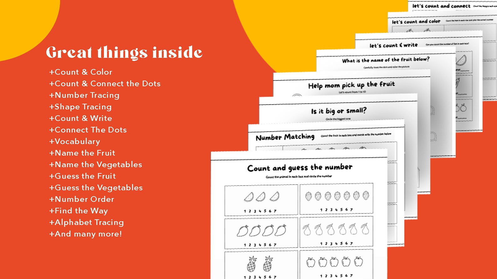 Kids Busy Book, Activity Book, Coloring Counting Number Fun Playbook ...