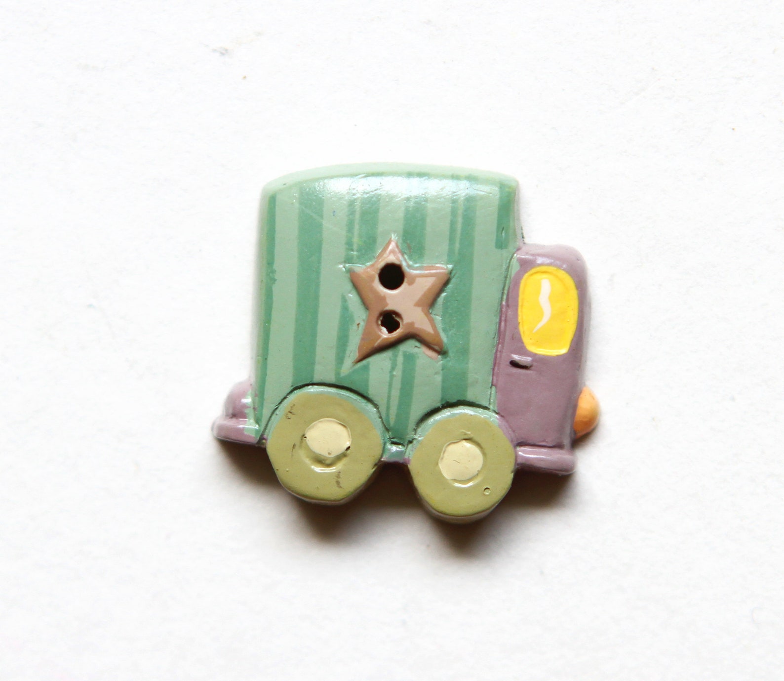 Box Truck Button Box Truck Goofy Button Box Truck Realistic - Etsy