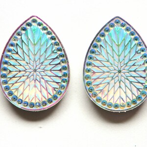 Bohemian Fridge Magnets 2 Fancy Deco Tear Drop Magnet for your glam ...