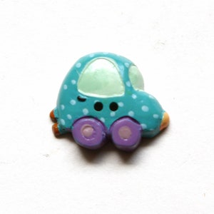 Car Button, Red Car Goofy Button, Blue Car Realistic Button, Vehicle ...