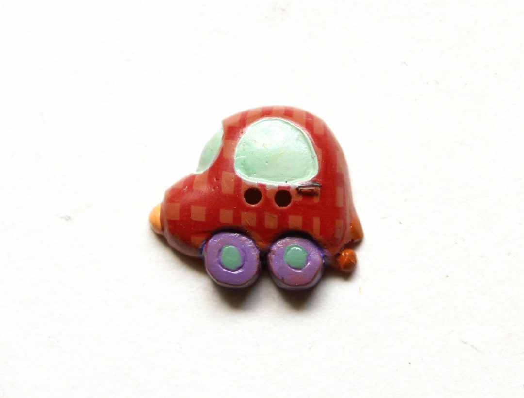 Car Button, Red Car Goofy Button, Blue Car Realistic Button, Vehicle ...