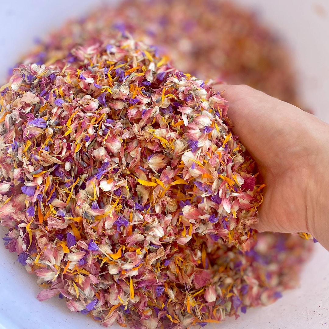 Wedding Confetti Petal Confetti Dried Flower Confetti Biodegradable ...