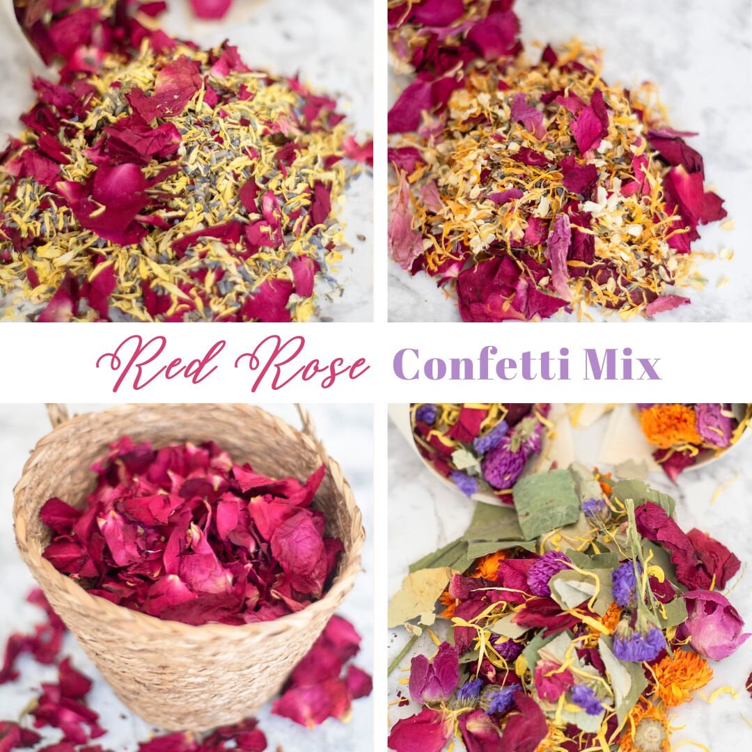 Rose Petal Confetti Biodegradable Confetti Natural Confetti Rose ...