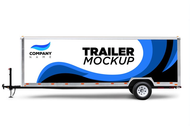 30 Vehicle Mockup Templates for Canva | Easy | Side Profile | Truck ...