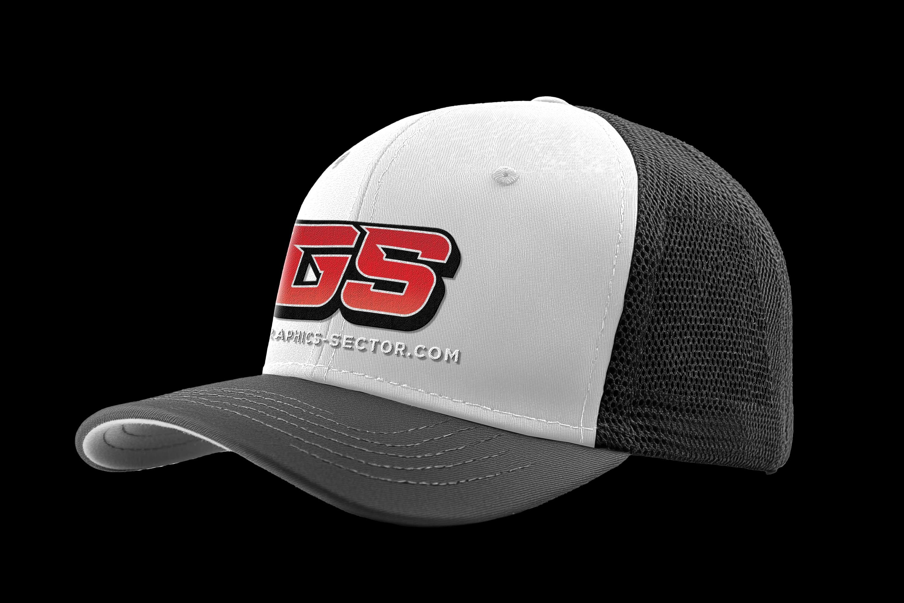 Embroidered Hat Design Mockup Template for Photoshop PSD Baseball and ...