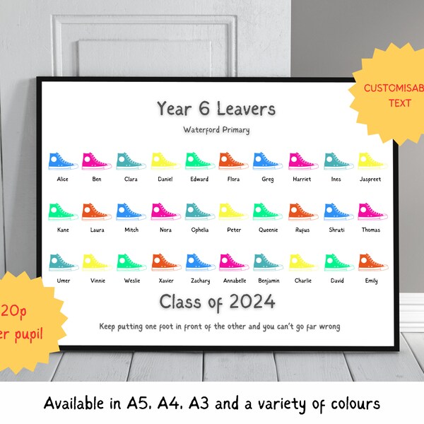 School Leavers Poem - Etsy UK