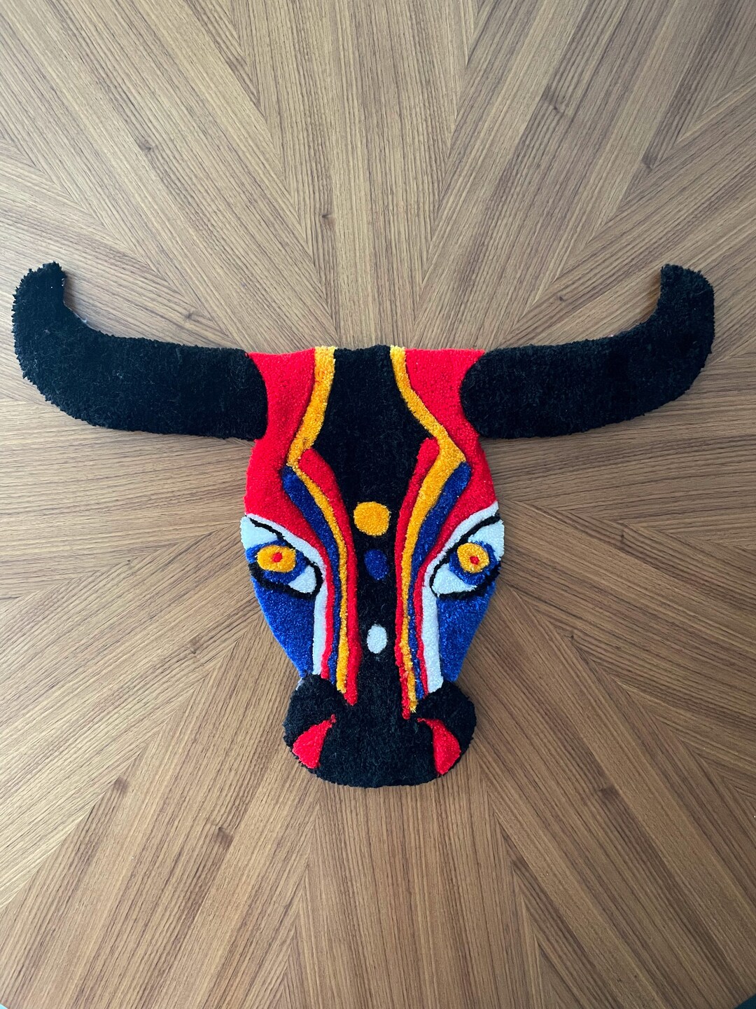 Bull Head Rug - Etsy