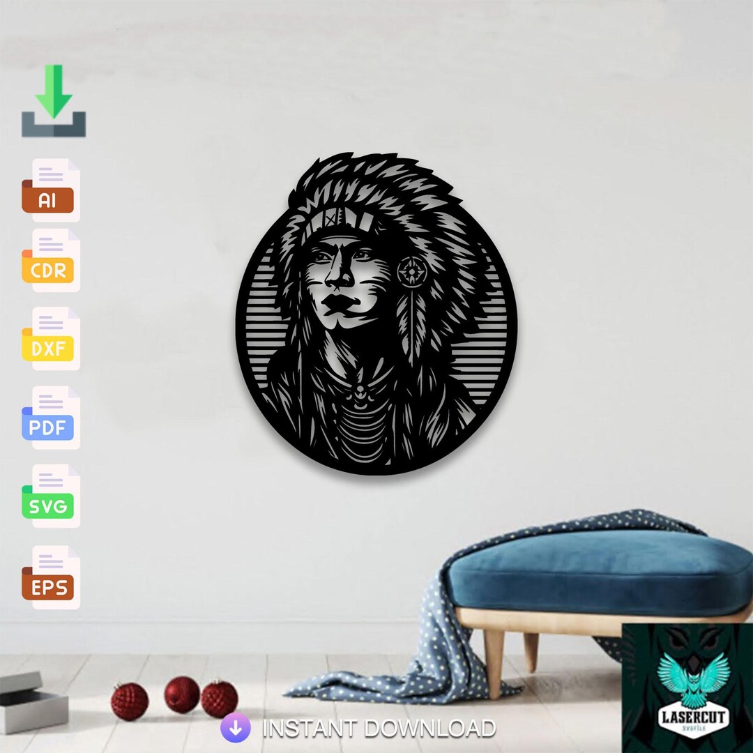 American Indian Portrait Young Man Native Indigenous Tribe Tribal ...