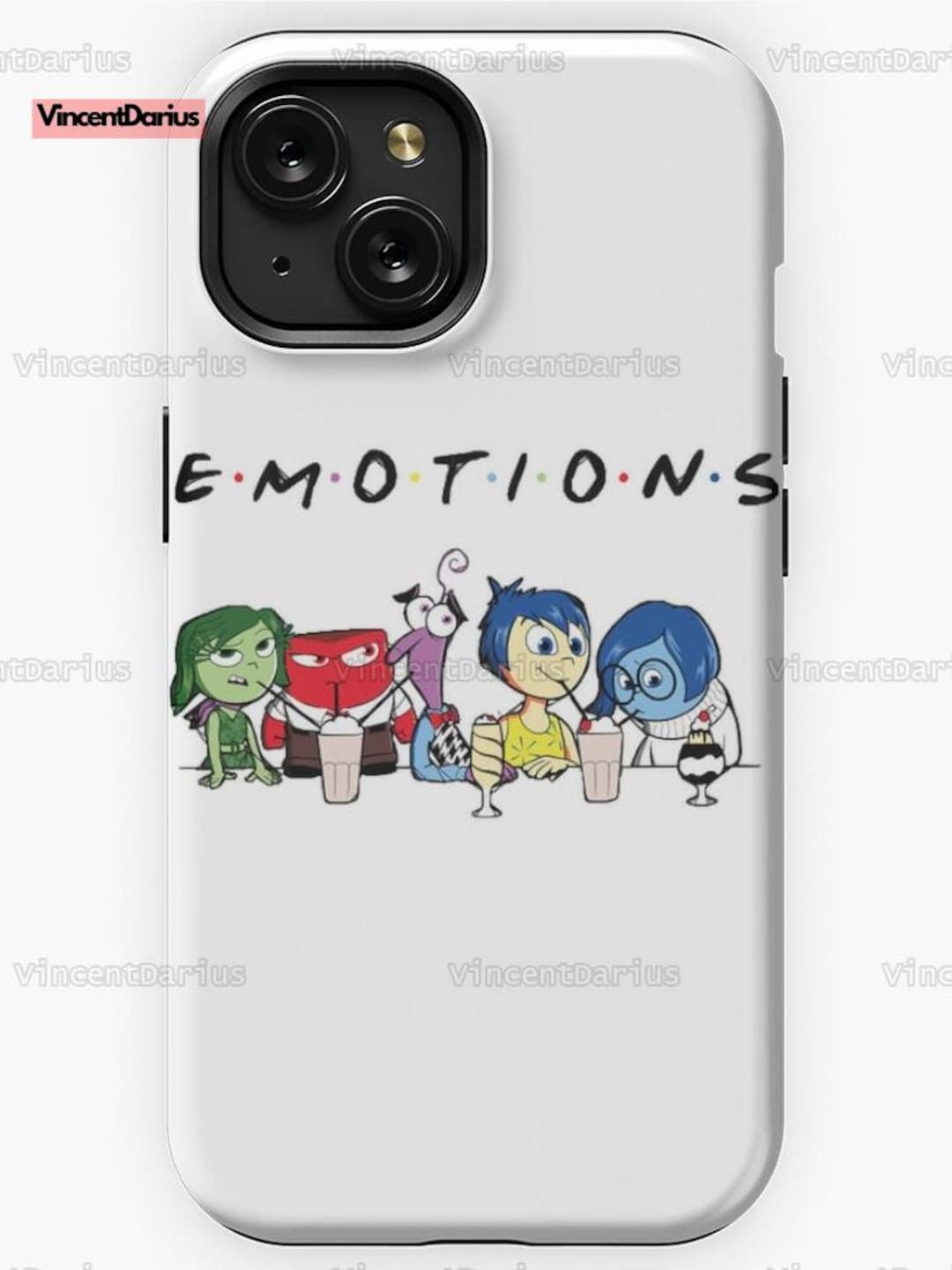 Disney Inside Out Phone Cover, Emotions Phone Cover, It's Okay to Feel ...