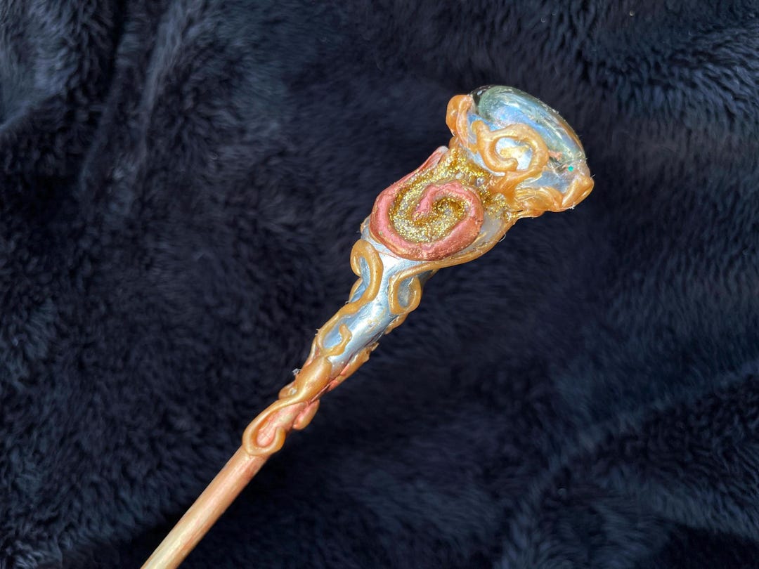 Handmade Magic Wand for Witches and Wizards - Gleaming Gold Series - Etsy