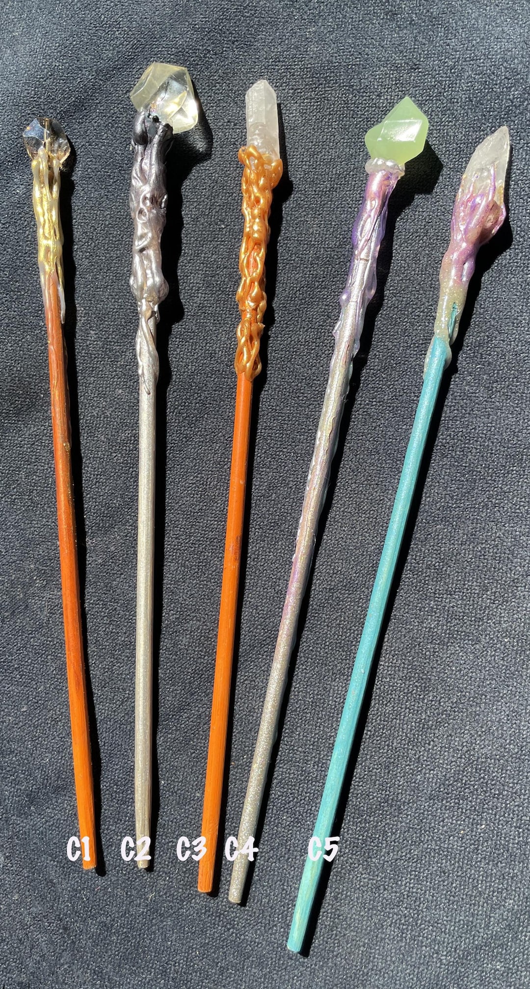 Crystal Magic Series: Wizarding Wands for All Occasions! - Etsy