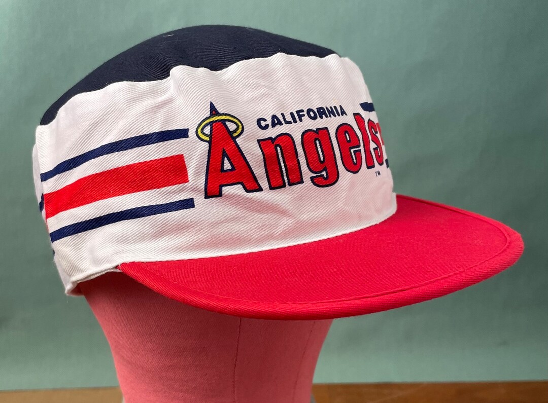 1980s California Angels Deadstock Painters Hat - Etsy