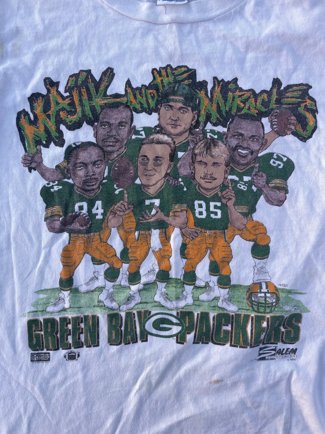 Green Bay Packers • Majik and the Miracles • 1991 • Salem Sportwear ...