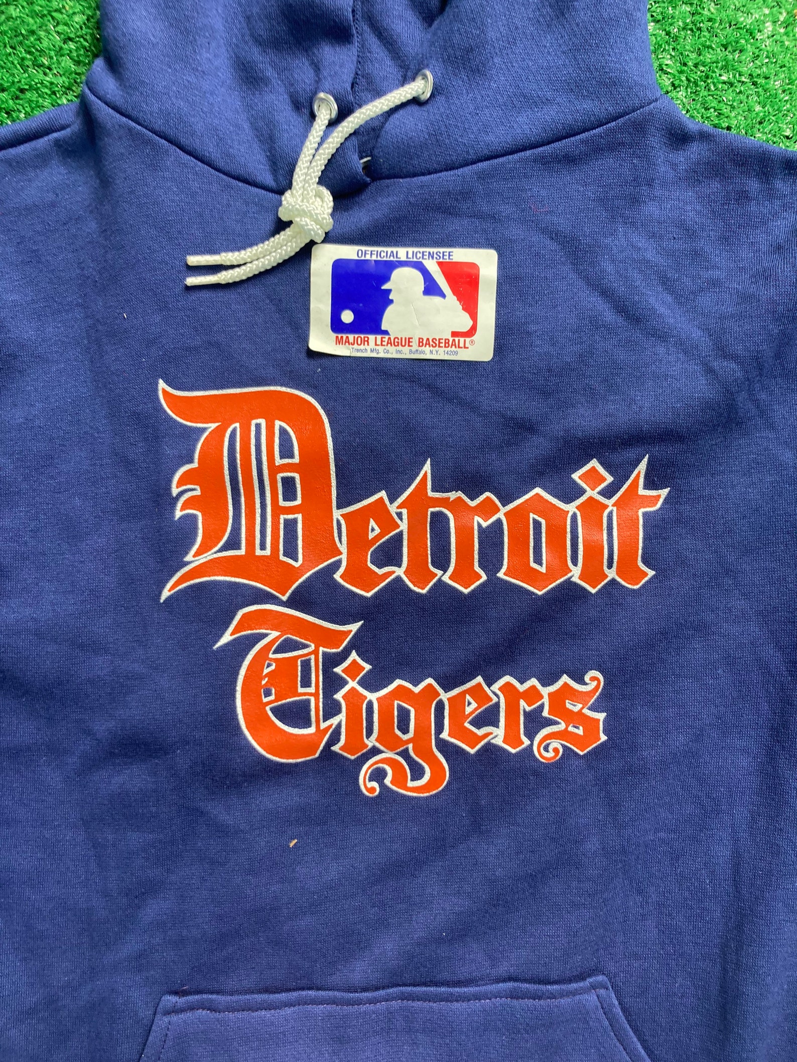 Vintage Detroit Tigers Hoodie • New Old Stock • Never Worn • Trench - Etsy
