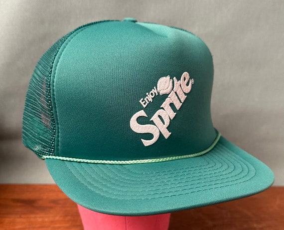 Vintage Sprite Snapback Cap - mesh trucker - never wo… - Gem