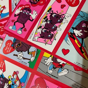 California Raisins Unopened Box of 90s Valentines Cards - Etsy