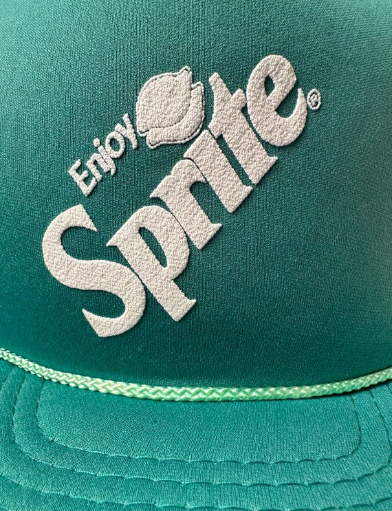 Vintage Sprite Snapback Cap - mesh trucker - never wo… - Gem