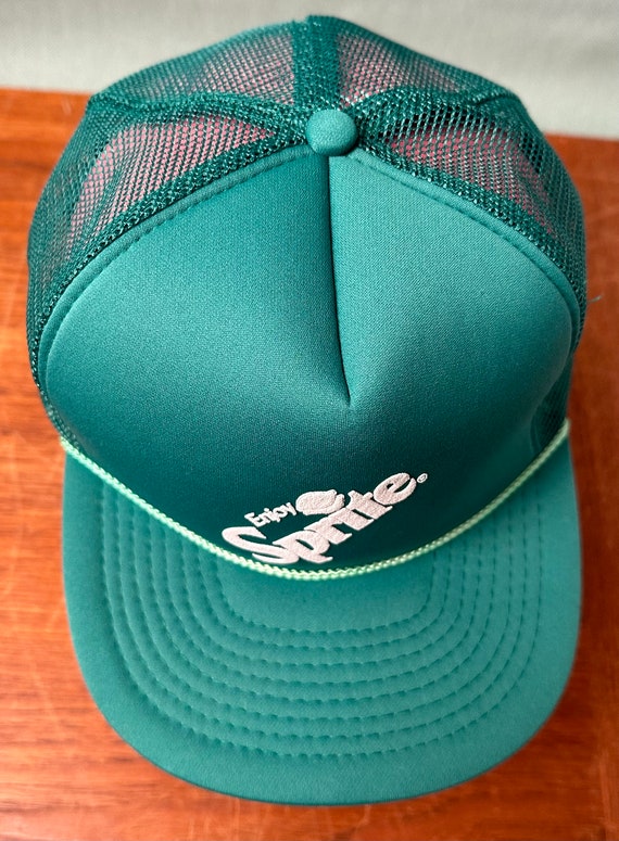 Vintage Sprite Snapback Cap - mesh trucker - never wo… - Gem