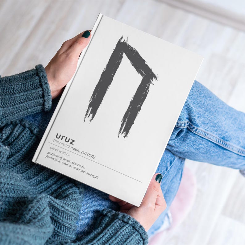 Printable Runes, Norse Art, Rune Alphabet, Nordic Digital Art ...