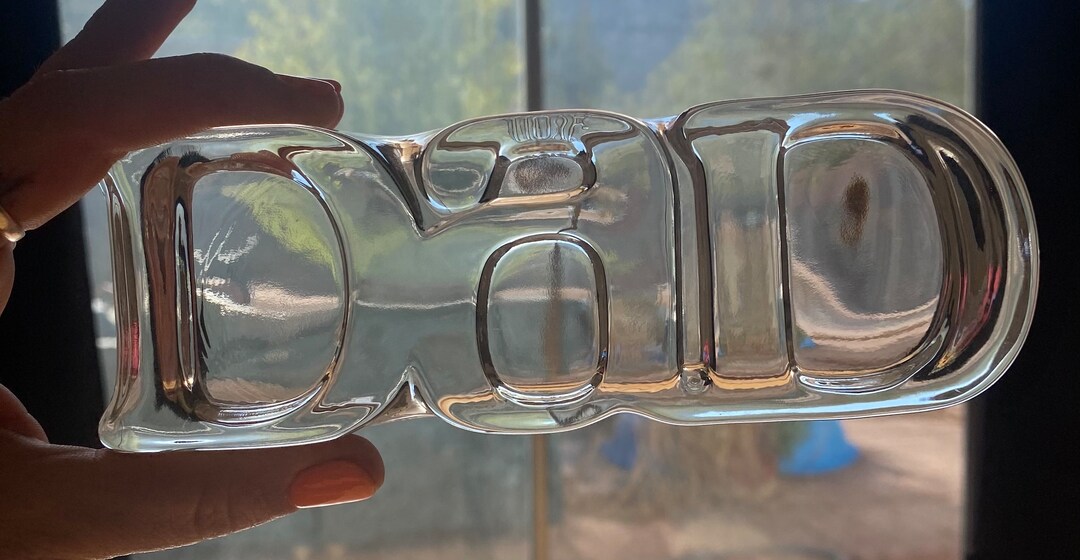 Vintage Avon Glass DAD Desk Decor - Etsy