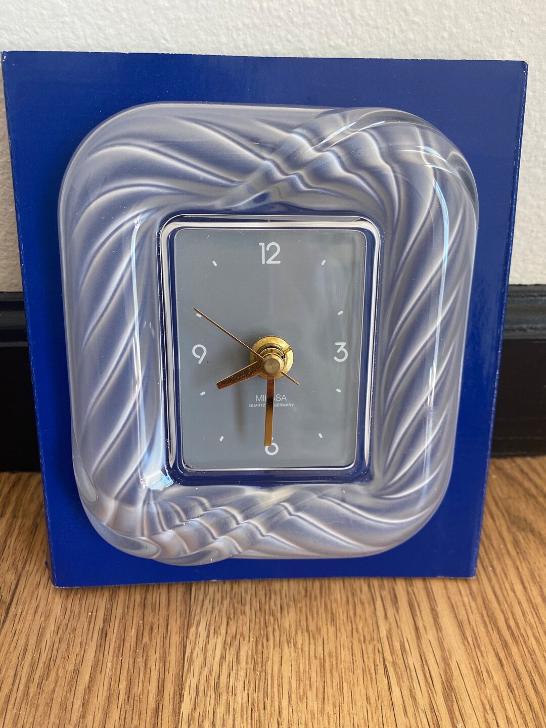 Vintage Mikasa Table Clock New in Box - Etsy