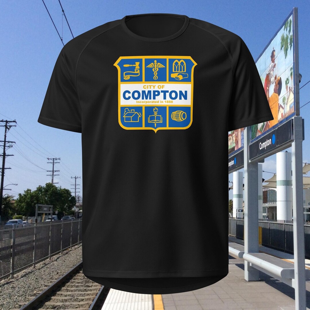City of Compton California Seal Hip Hop Sports Jersey Shirt - Etsy