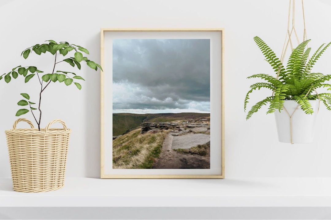 Peak District Photograph | Kinder Plateau | Kinder Scout | Digital ...
