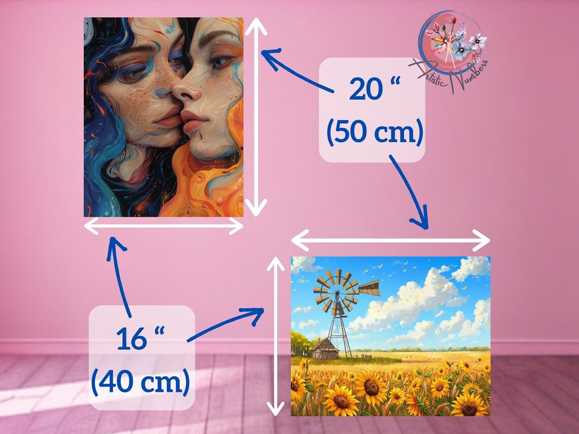 Faces Painting by Numbers Kit, Diy Painting by Numbers Kit, People ...