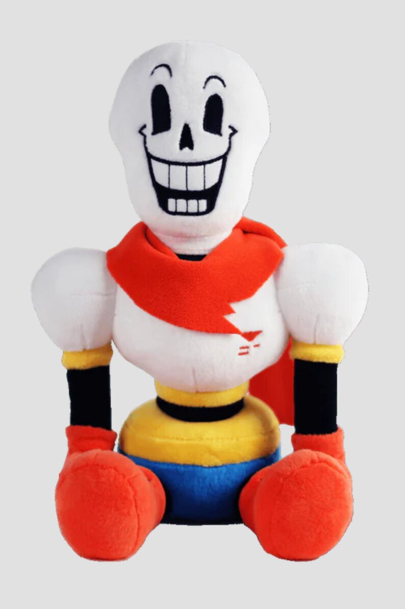 Undertale Papyrus Plush, Undertale Gifts, Undertale Merch, Indie Game ...