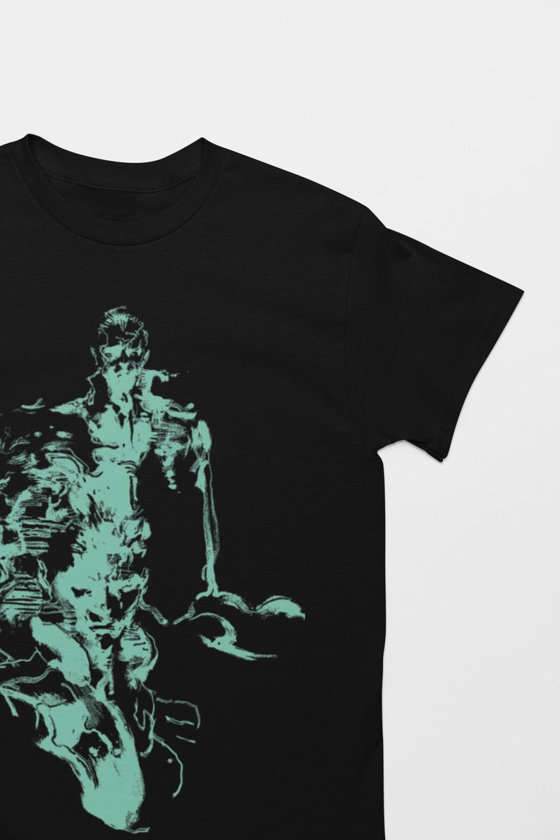 Metal Gear Solid Shadow Enemy T-shirt, Metal Gear Solid Snake T-shirt ...