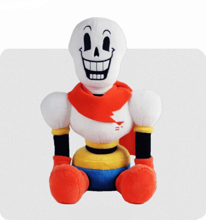 Undertale Papyrus Plush, Undertale Gifts, Undertale Merch, Indie Game ...