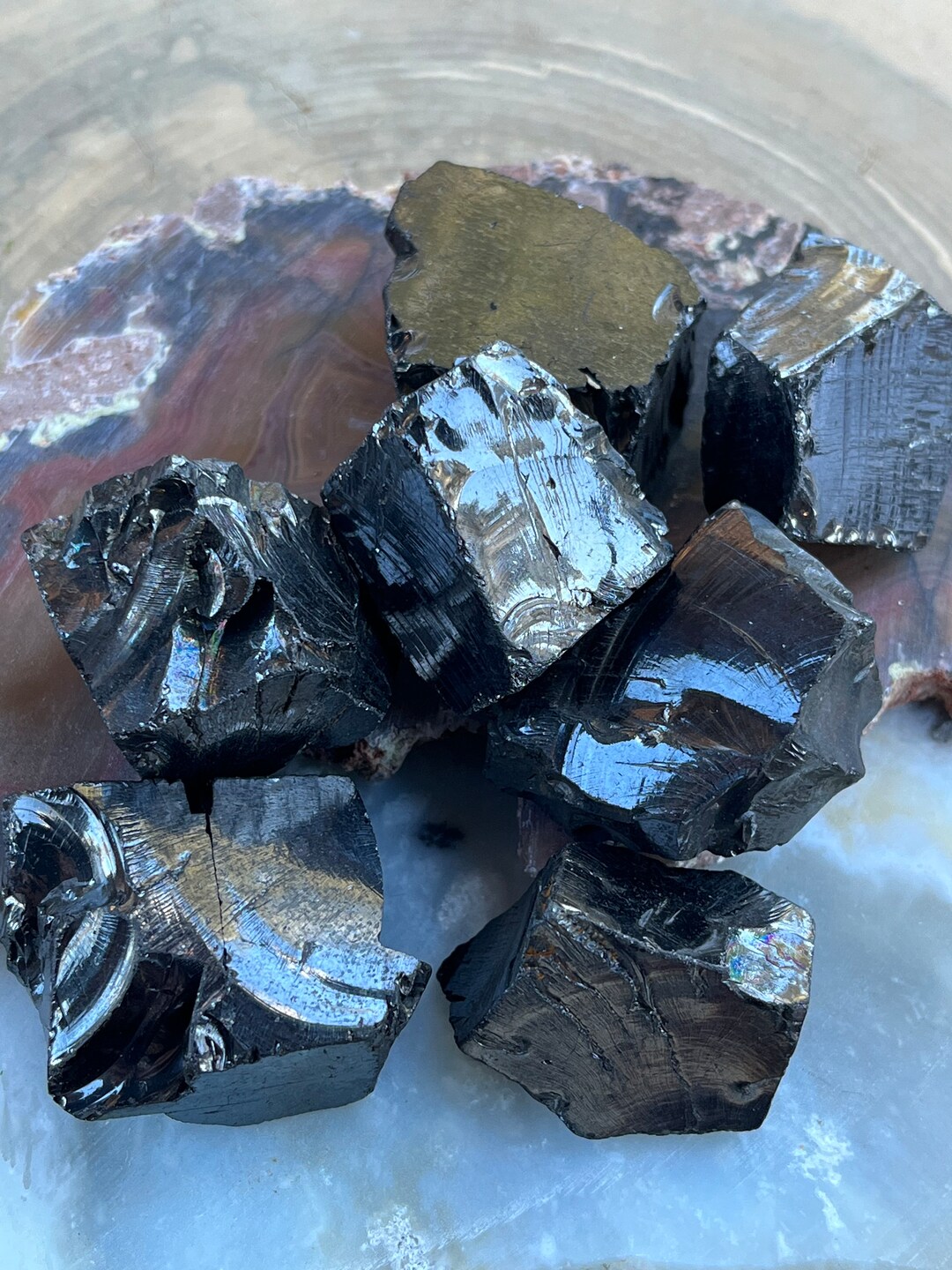 90g Lot Elite Noble Rough Shungite Stone Clean Water Russia - Etsy