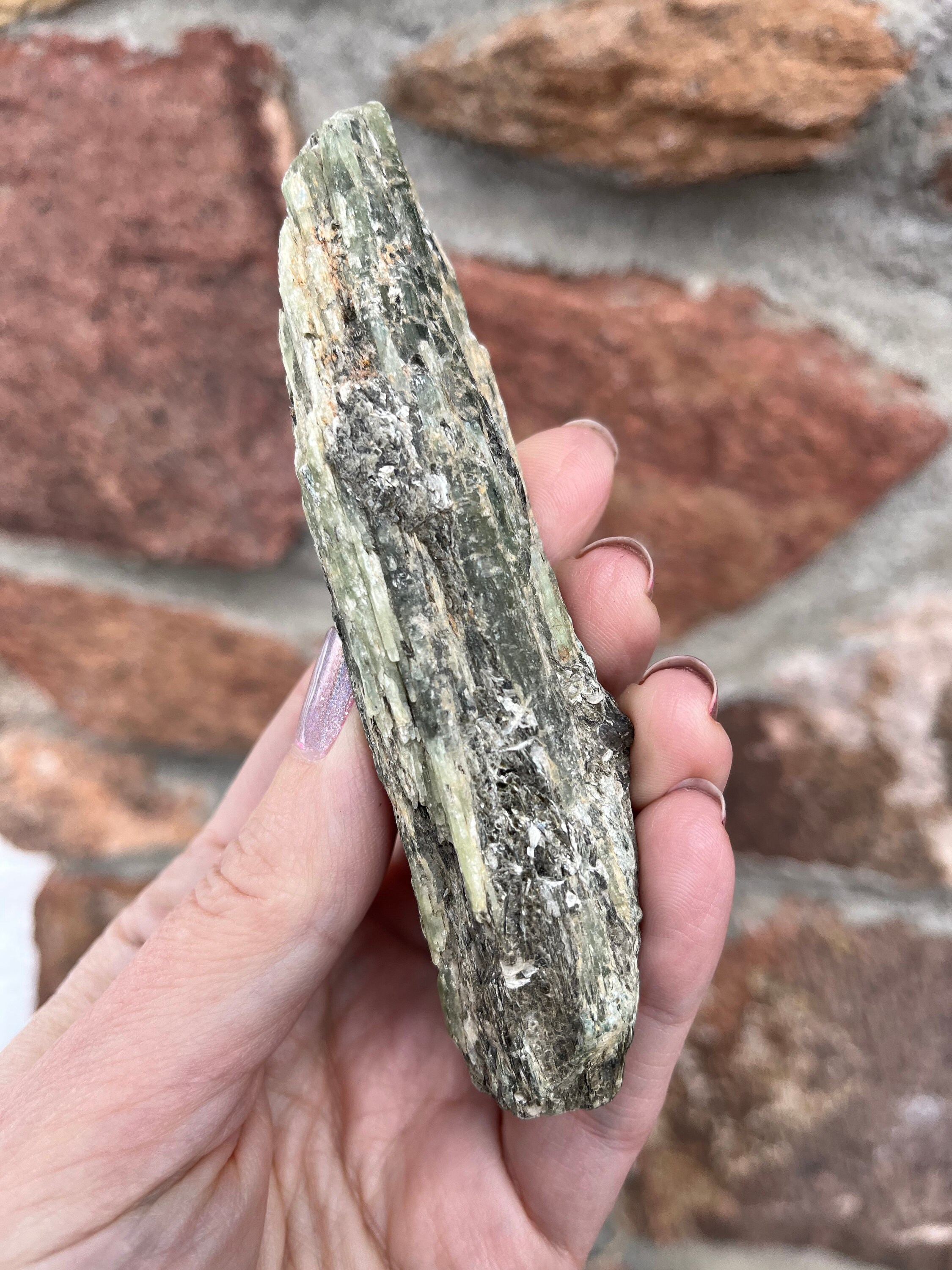Green Kyanite Rough