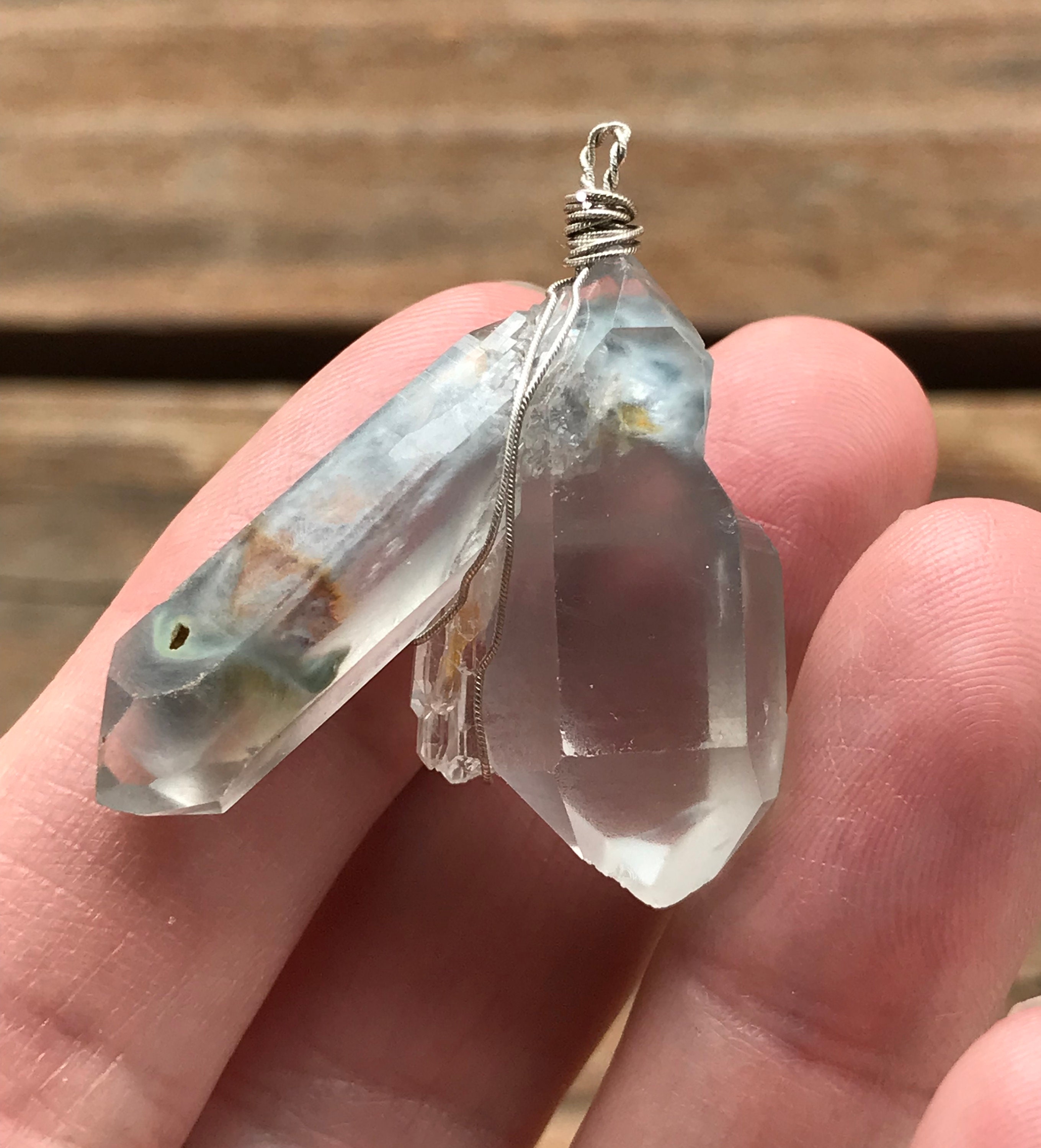 blue-tara-quartz-crystal-cluster-pendant-wire-wrapped-sterling-silver