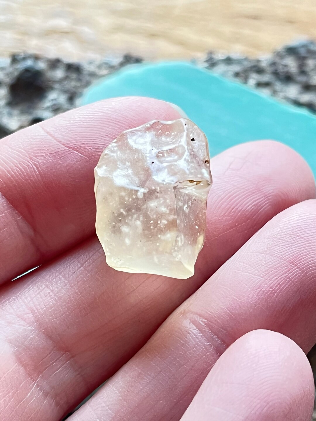 Libyan Desert Glass Natural Gemstone Libya Pendant Supplies - Etsy