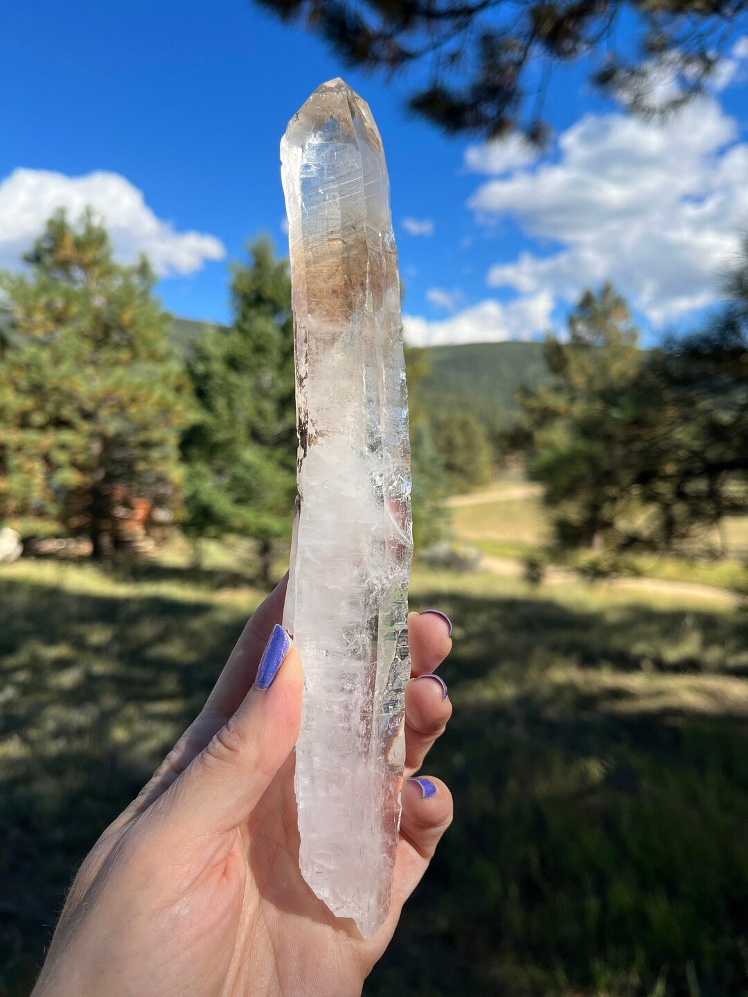 Galactic Key Lemurian Brazil Quartz DT Self Healed - Etsy