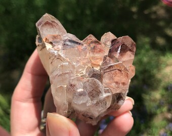 Fire Quartz Cluster - Etsy